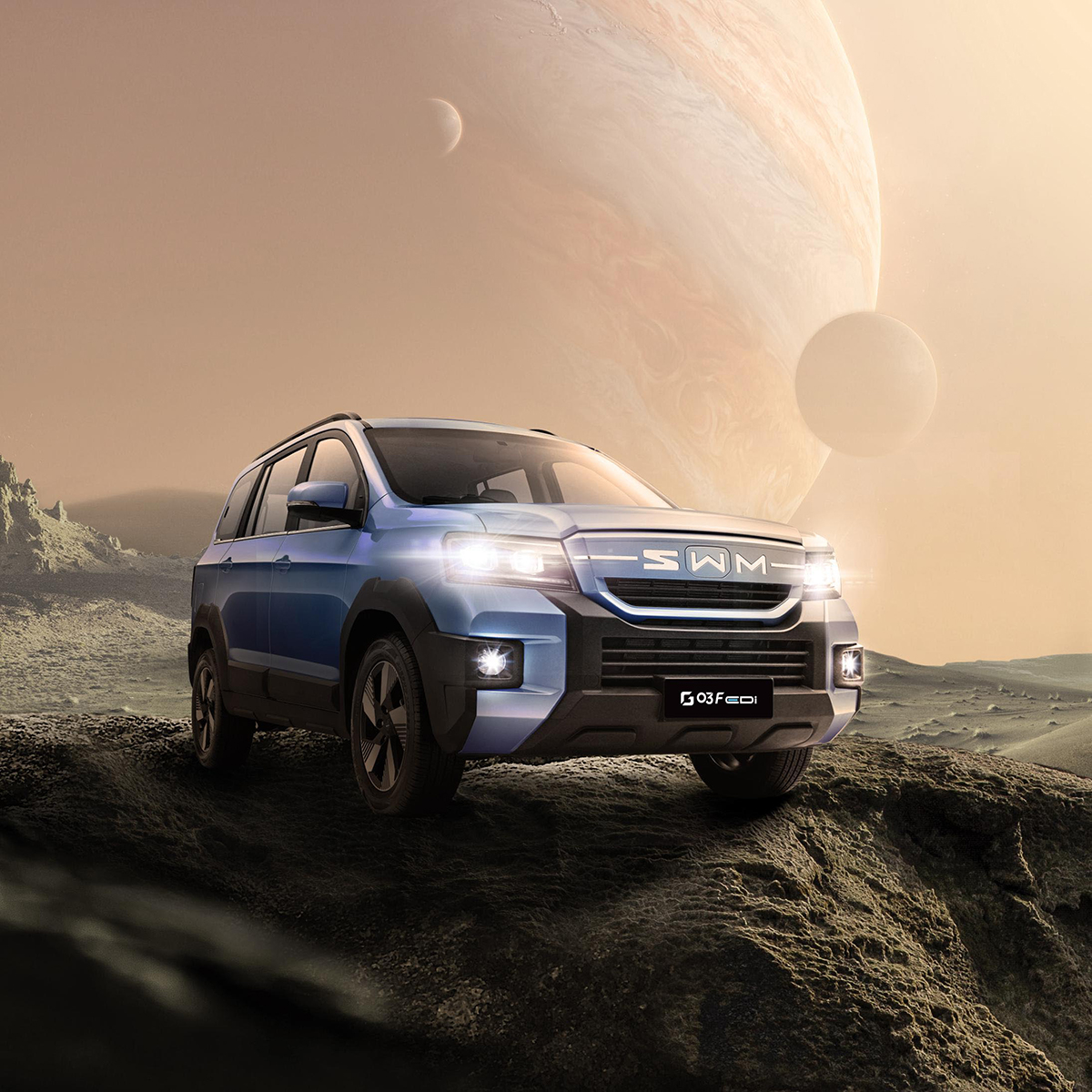 SWM G03 EDi, Automat, Plug-In Hibrid, PHEV, E-CVT, 7 locuri · SUV Cars